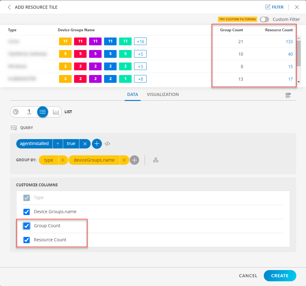 Introduction to Tiles | OpsRamp Documentation